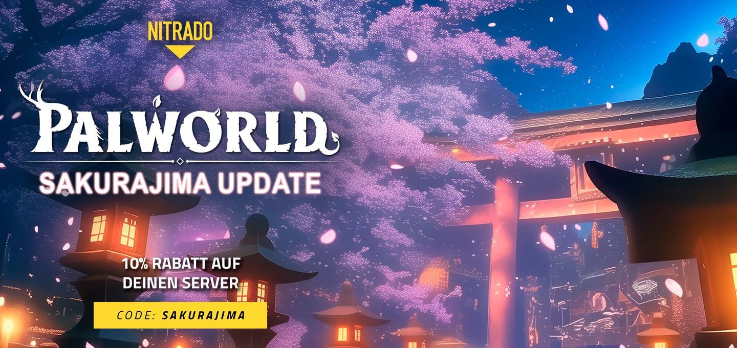 Palworld Sakurajima Update | NITRADO