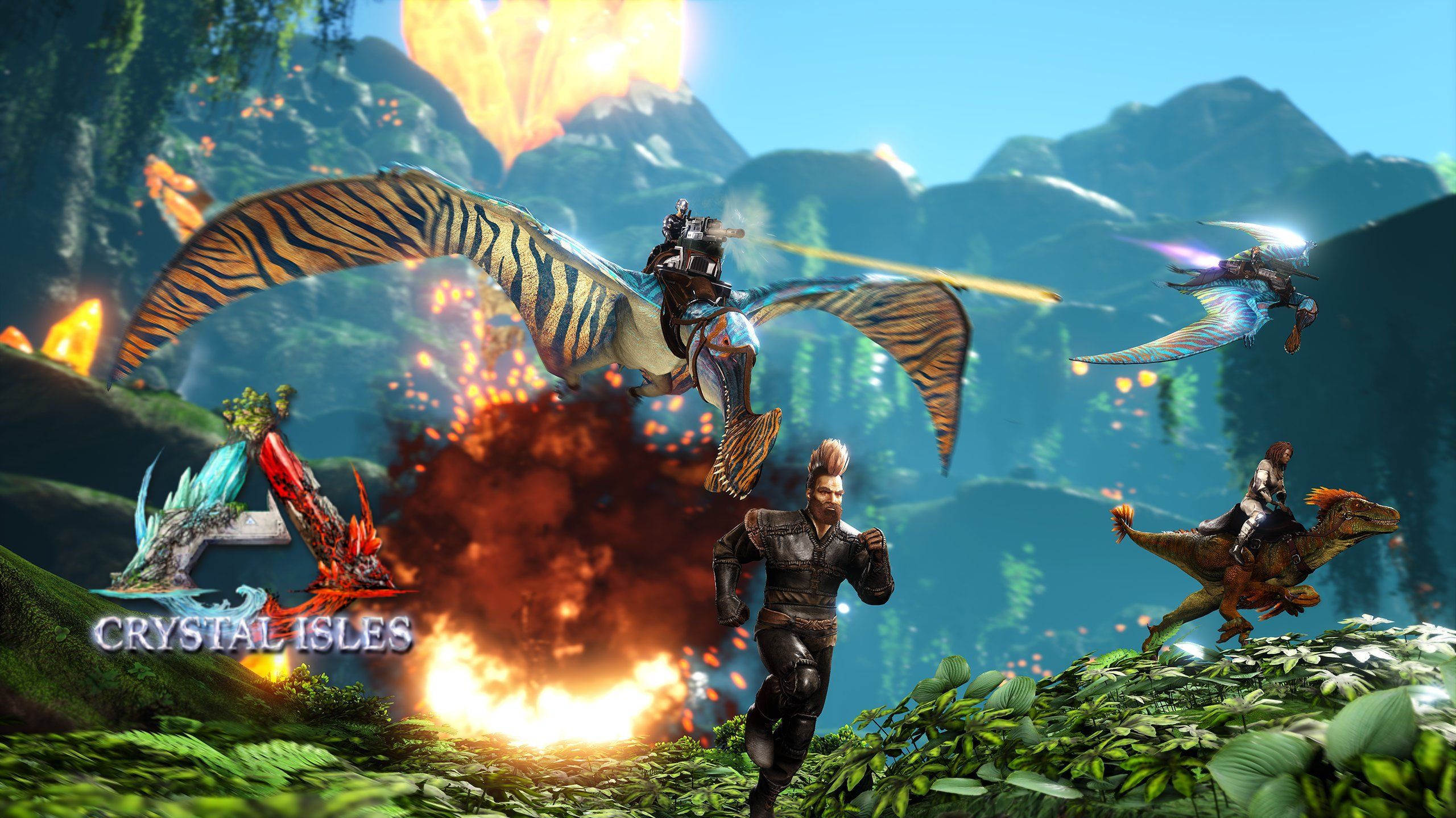 ARK: Survival Evolved - Crystal Isles désormais accessible sur Xbox et ...