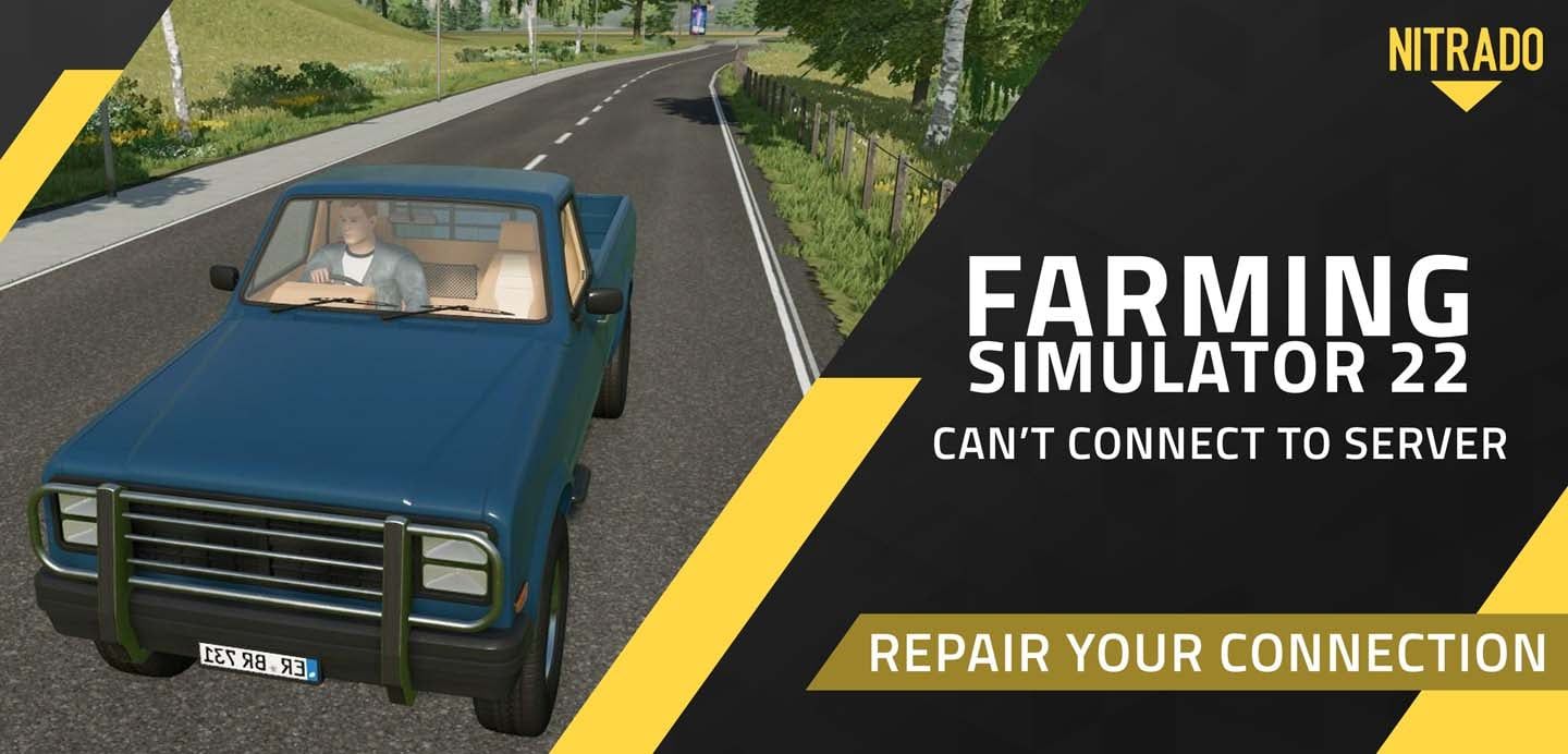 Farming Simulator 22 Não Consegue Conectar ao Servidor | NITRADO