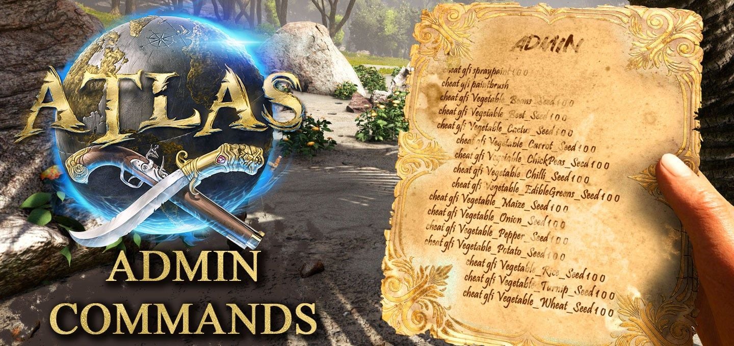 Atlas Admin Commands - Server Guide | NITRADO