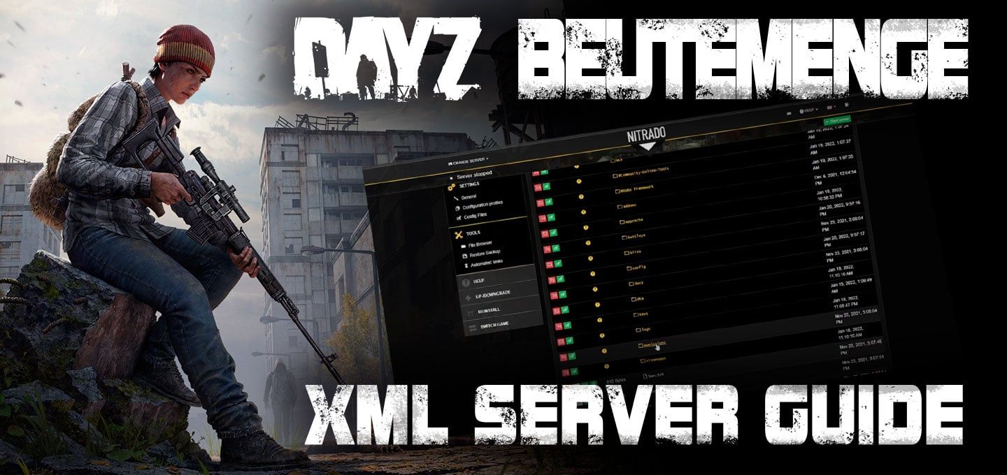 DayZ Loot - XML Server Guide | NITRADO