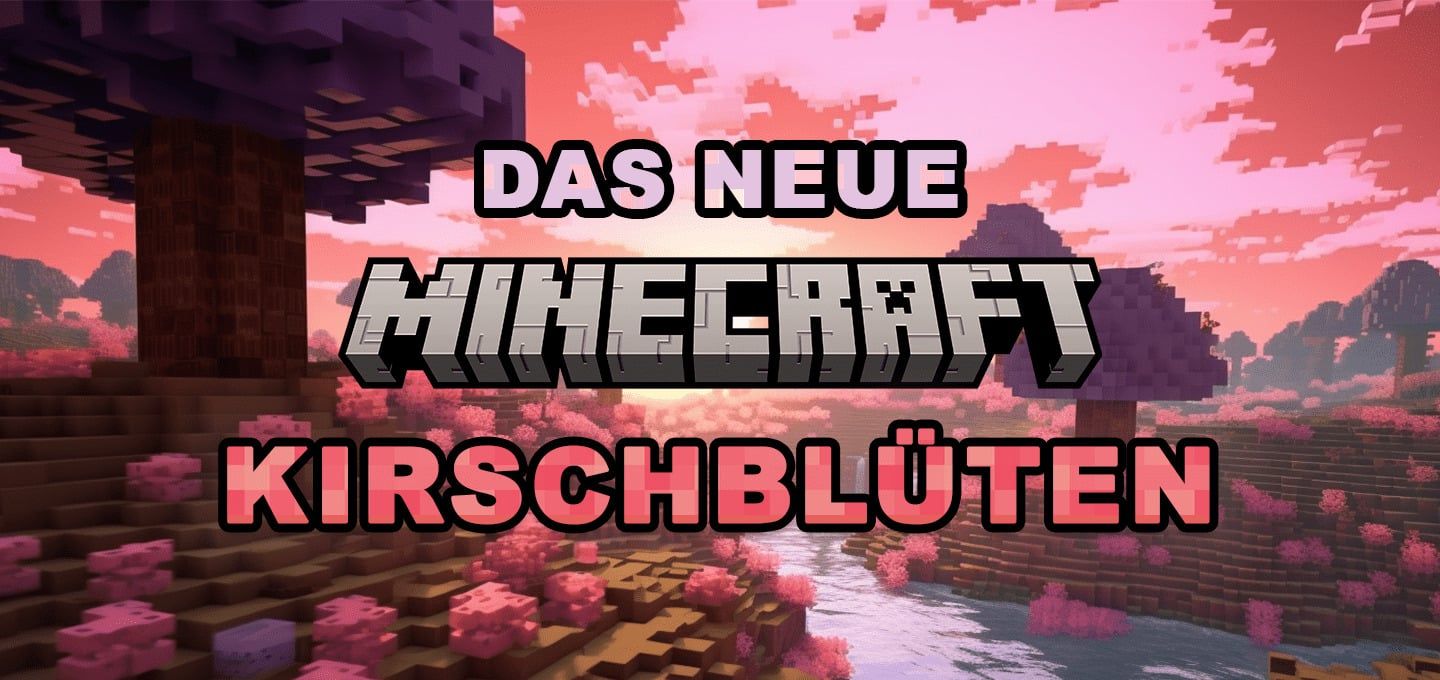 Das neue Minecraft Kirschblüten Biom | NITRADO