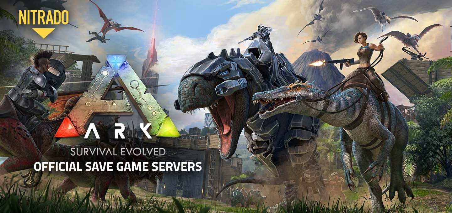 ARK: Survival Evolved Official Save Game Server Hosting | NITRADO