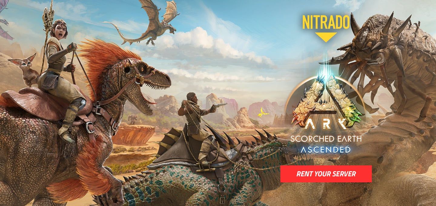 ARK: Survival Ascended DLC Scorched Earth | NITRADO