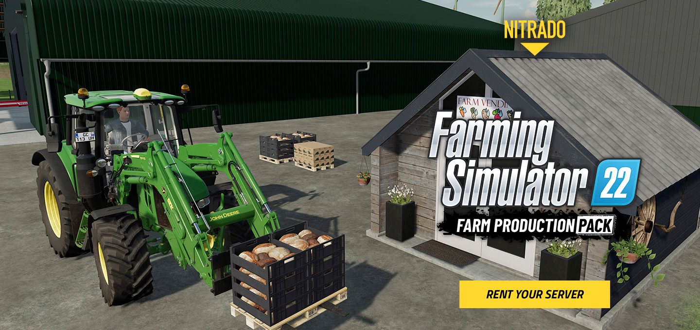 New Farming Simulator 22 DLC Farm Production Pack | NITRADO