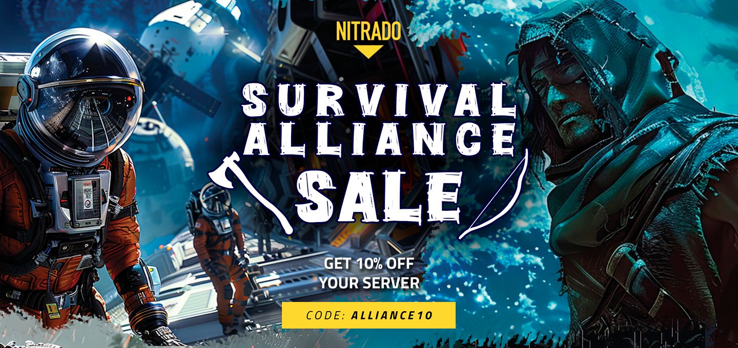Epic Survival Alliance Sale at Nitrado! | NITRADO