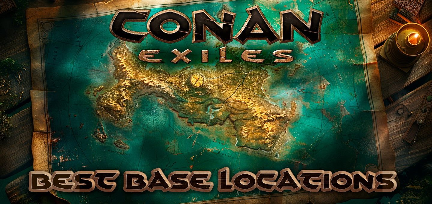 Conan Exiles | Las Mejores Ubicaciones para Bases | NITRADO