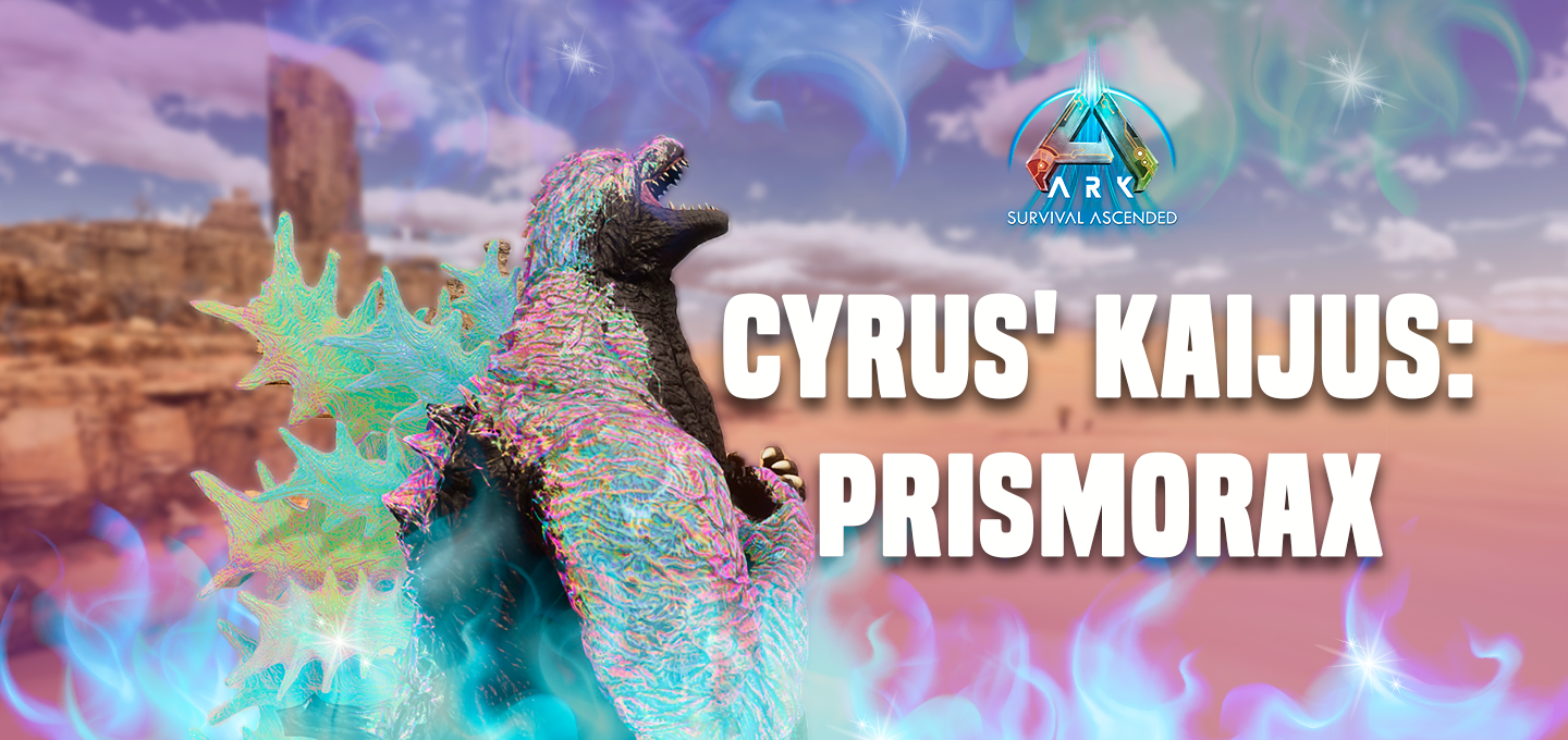 Meet the Cyrus' Kaijus: Prismorax mod for ARK: Survival Ascended | Nitrado Guide | NITRADO