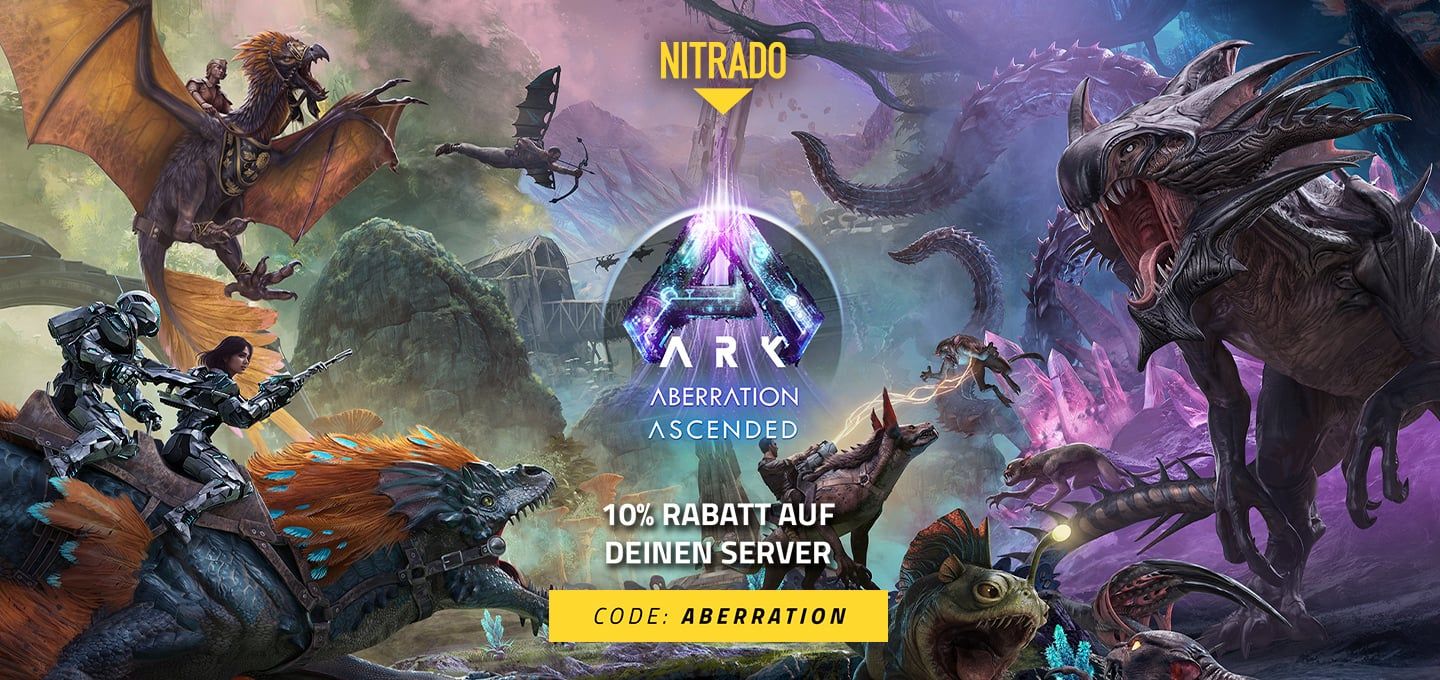 ARK: Survival Ascended – Aberration DLC | NITRADO