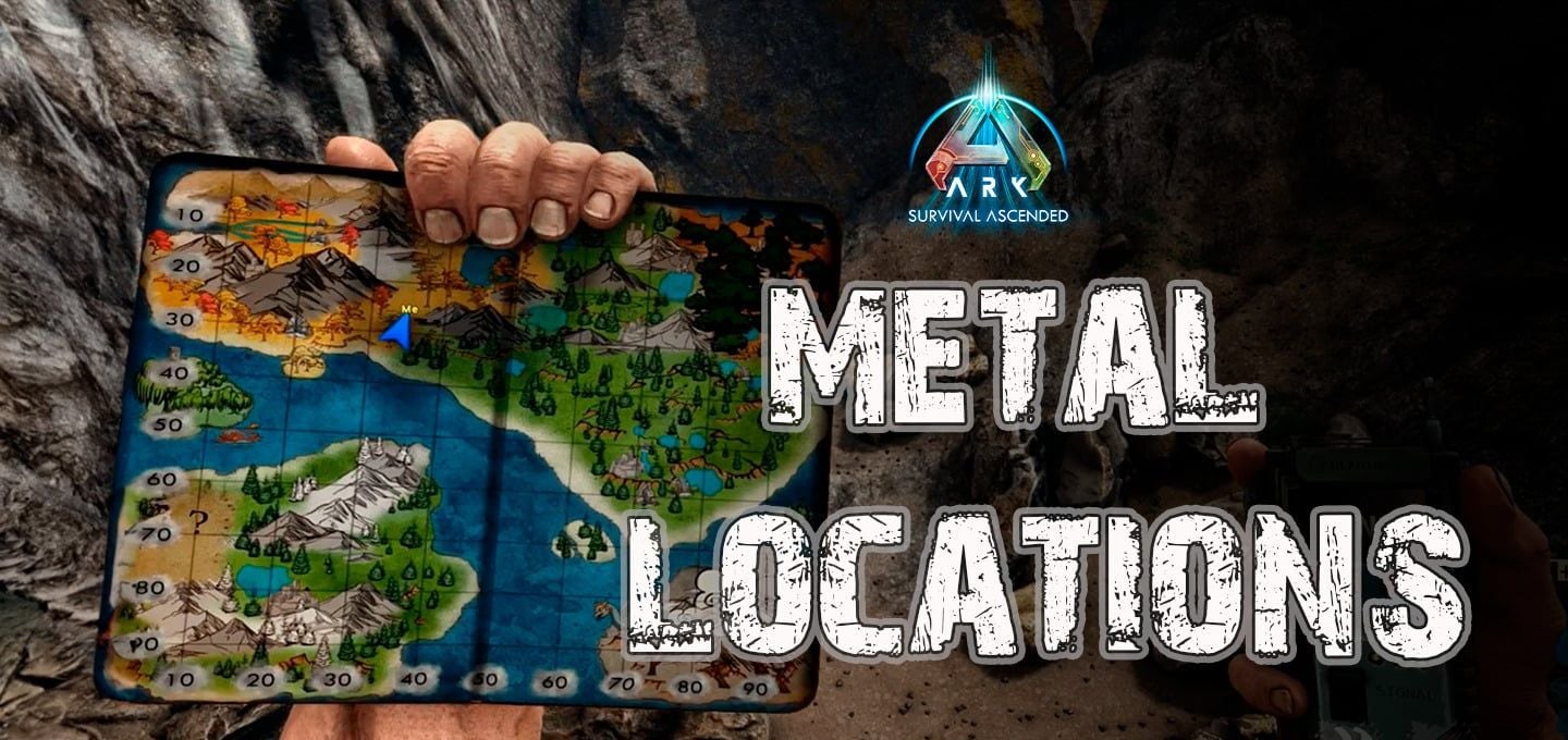 ARK: Survival Ascended - The Island Metal Locations | NITRADO